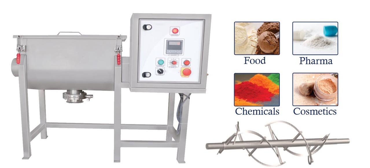 Lab Ribbon Blender - Chemical Machinery Manufacturer
